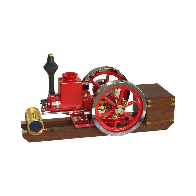SE-03 Working Stationary Mill Steam Engine Model Kit with Boiler ...