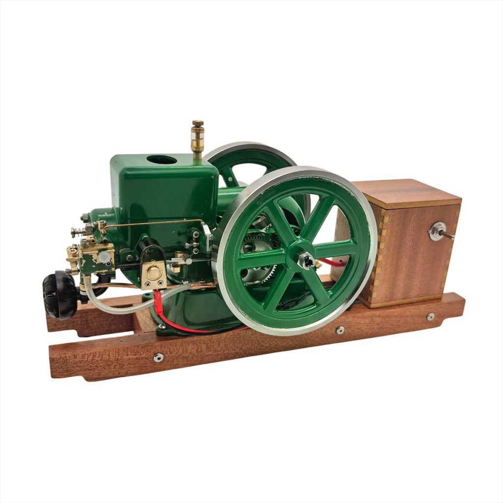 SE-03 Working Stationary Mill Steam Engine Model Kit with Boiler ...
