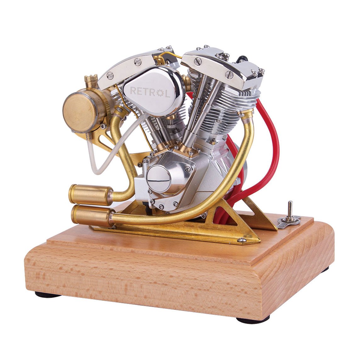 RETROL 4.2CC OHV V-Twin Cylinder Four-Stroke Gasoline Engine Model ...